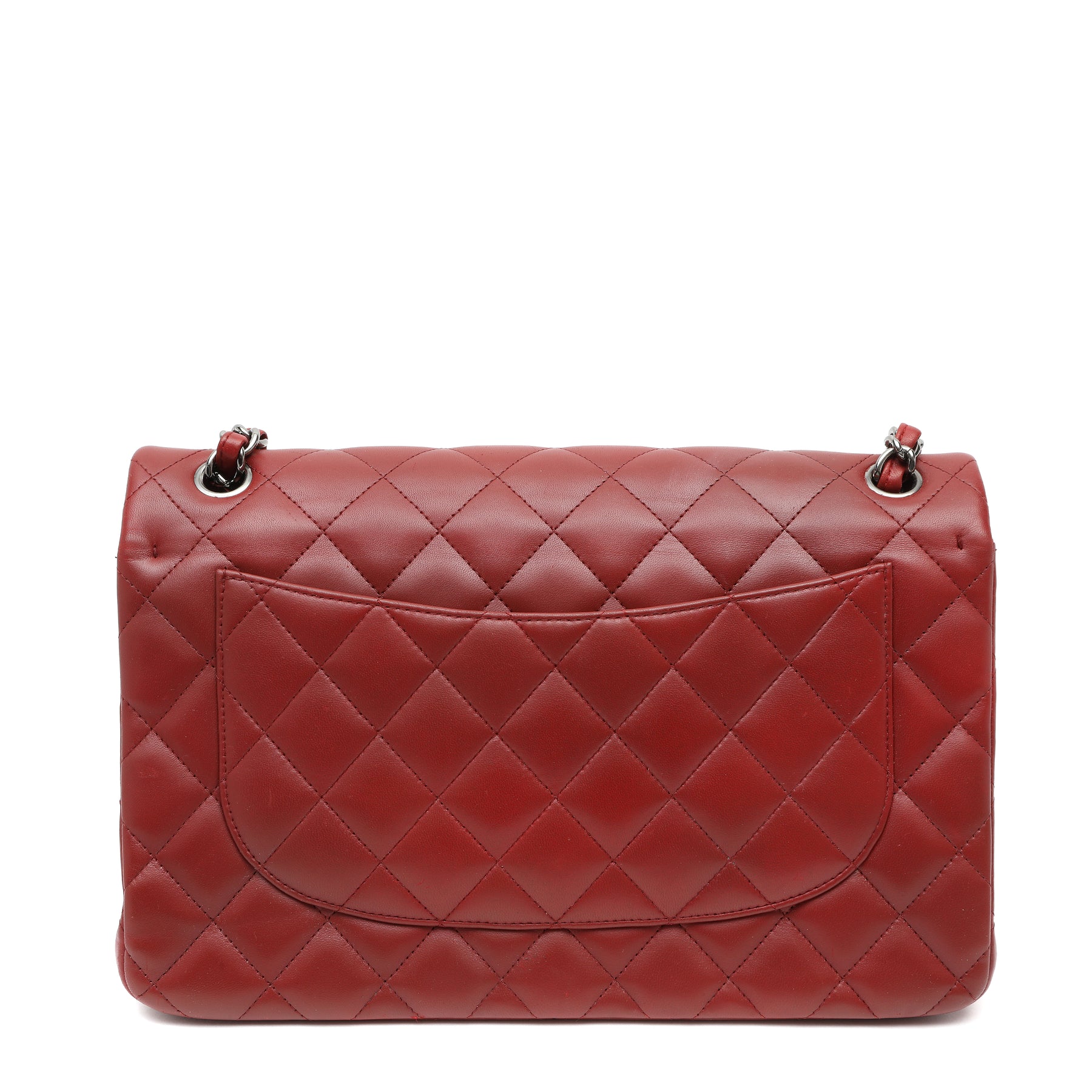 Chanel Dark Red Caviar Jumbo Classic w SH – Only Authentics