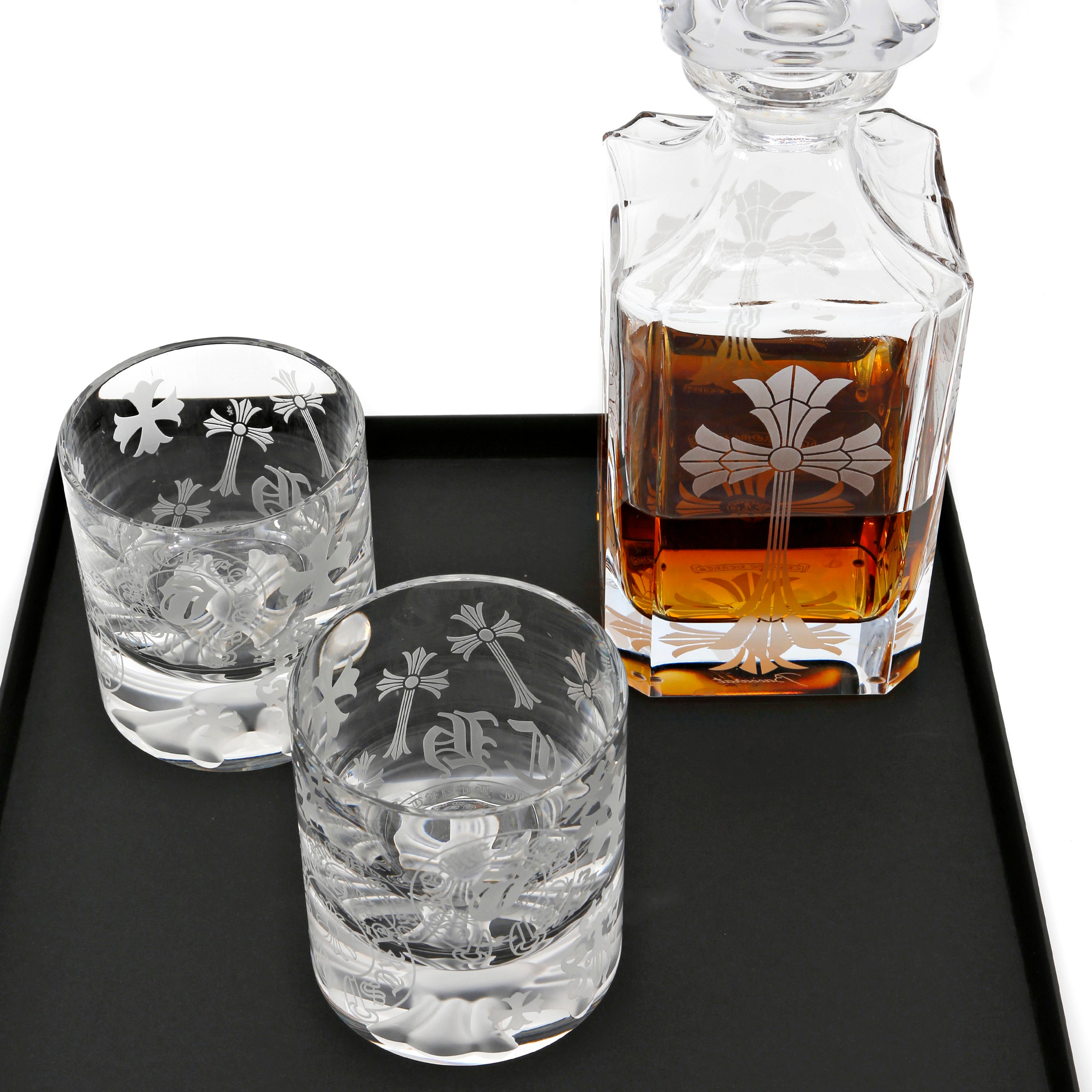 Chrome Hearts Baccarat Decanter With Set Of Glasses – Only Authentics